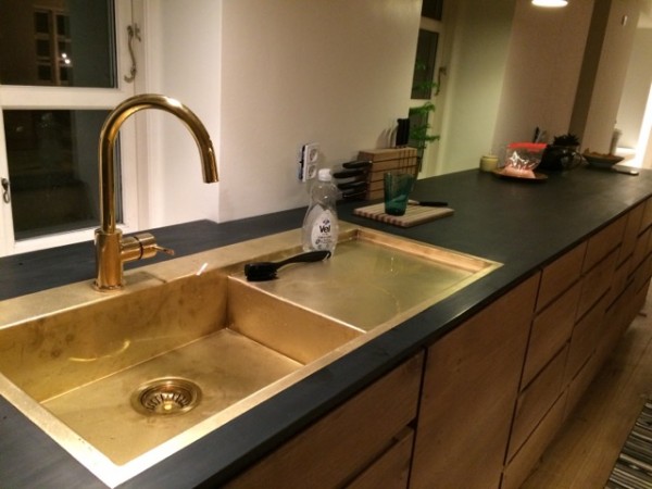 Messing vask - specialfremstillet - Design Smedien