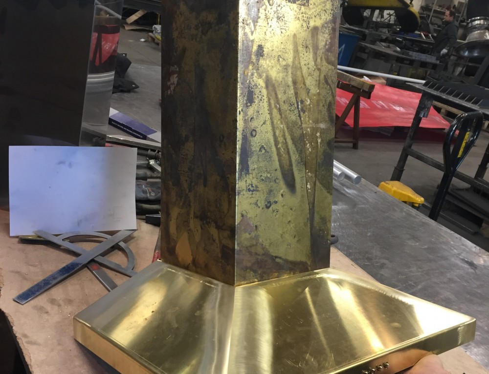 Messing vask - specialfremstillet - Design Smedien