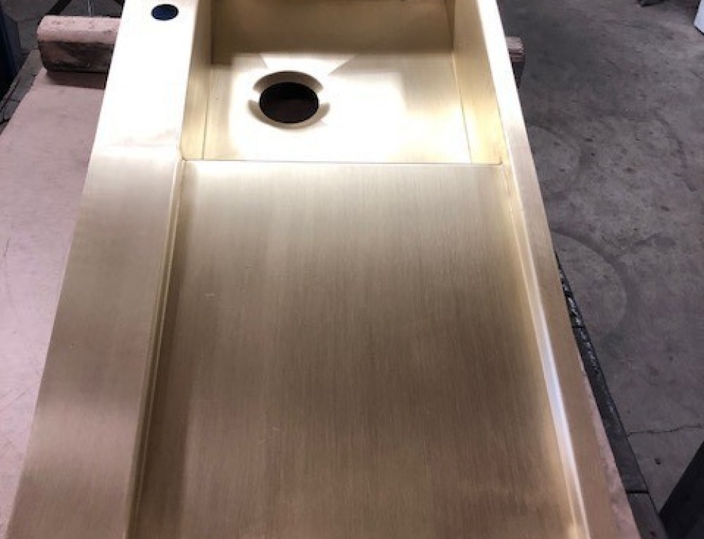 Messing vask - specialfremstillet - Design Smedien