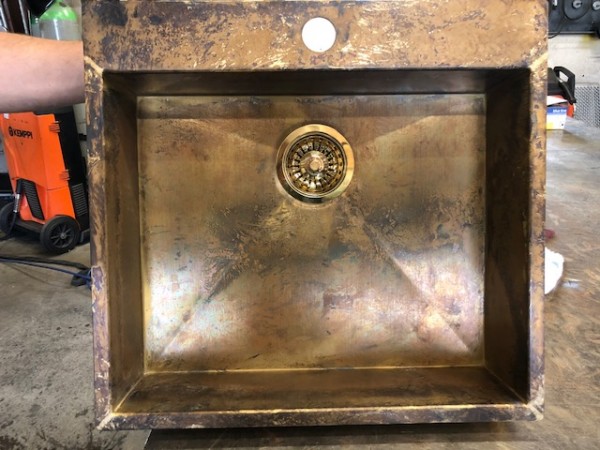 Messing vask - Design Smedien